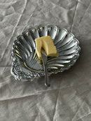 Vintage Chrome Seashell Trays - Set of 2 – GALLERIA