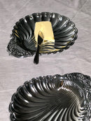 Vintage Chrome Seashell Trays - Set of 2 – GALLERIA